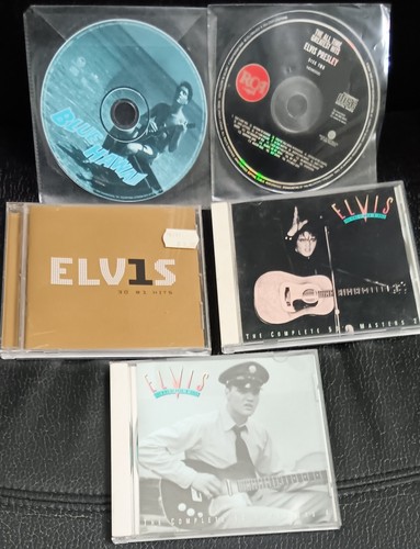 5 Elvis Presley CDs 30 #1 Hits, Complete 50's masters 2 & 4, Blue ...