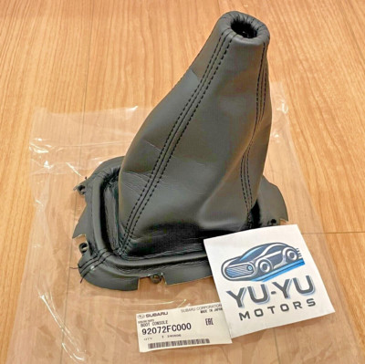 Subaru Genuine Impreza WRX GC8 GF8 Forester SF Black Leather Shift Boot ...