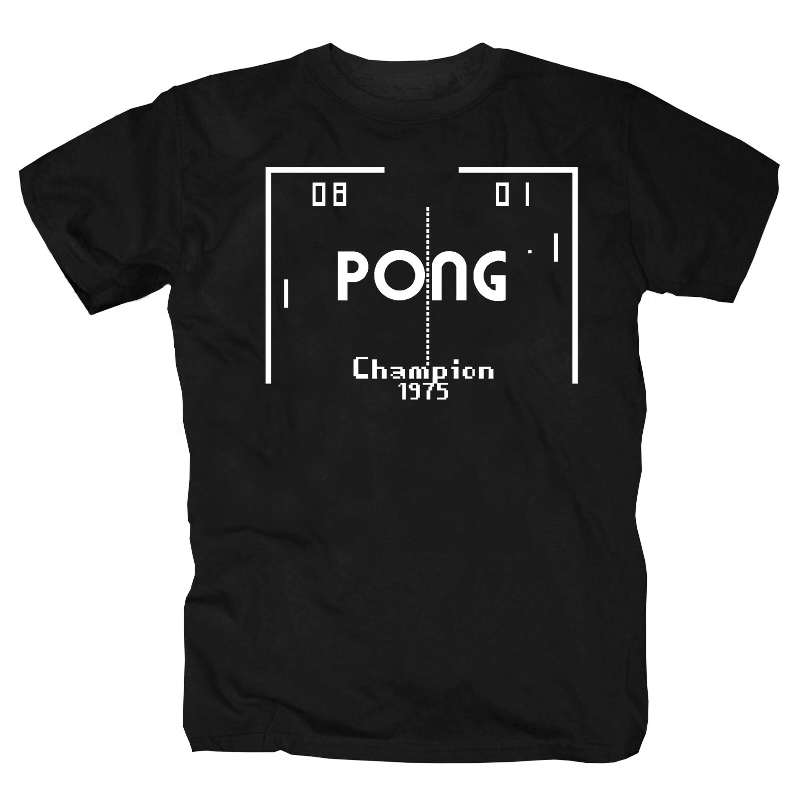 PONG Retro Games Arcade Coleco Telstar Atari Telespiel Fun T-Shirt S ...