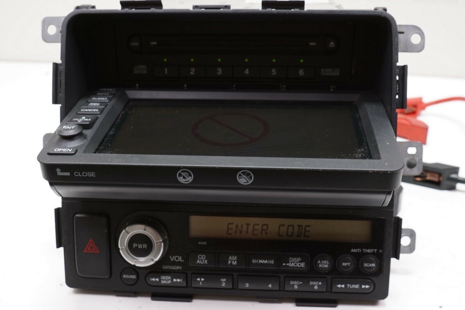 2006-2008 Honda Ridgeline Radio Navigation NAV Unit AM-FM Tuner CD GPS ...