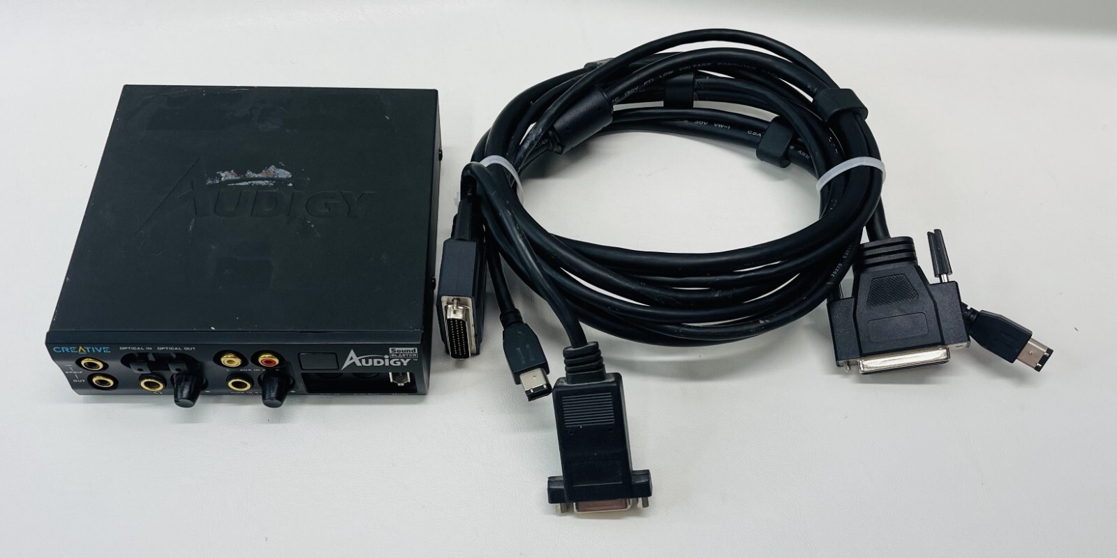 Creative Labs Audigy Sound Blaster SB0110 External Drive & Cables ...