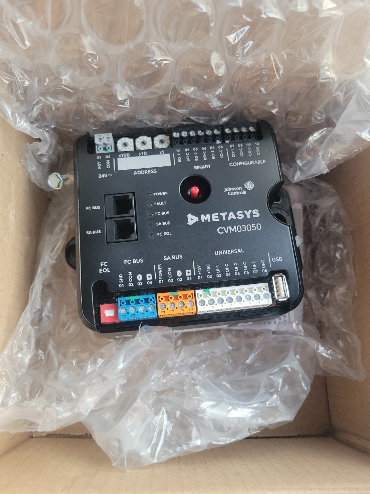 Johnson Controls M4-CVM03050-0 24VAC Vav Controller for sale online | eBay