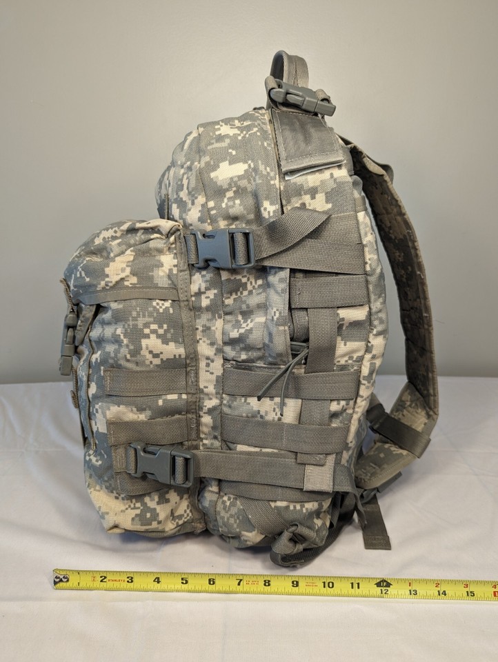 US ARMY ACU ASSAULT PACK 3 DAY MOLLE II BACKPACK Made in USA with ...