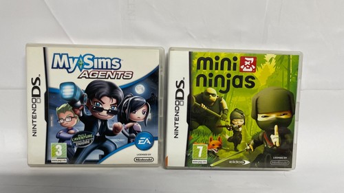 Lot My Sims Agents + Mini Ninjas Nintendo DS PAL Fr complet | eBay