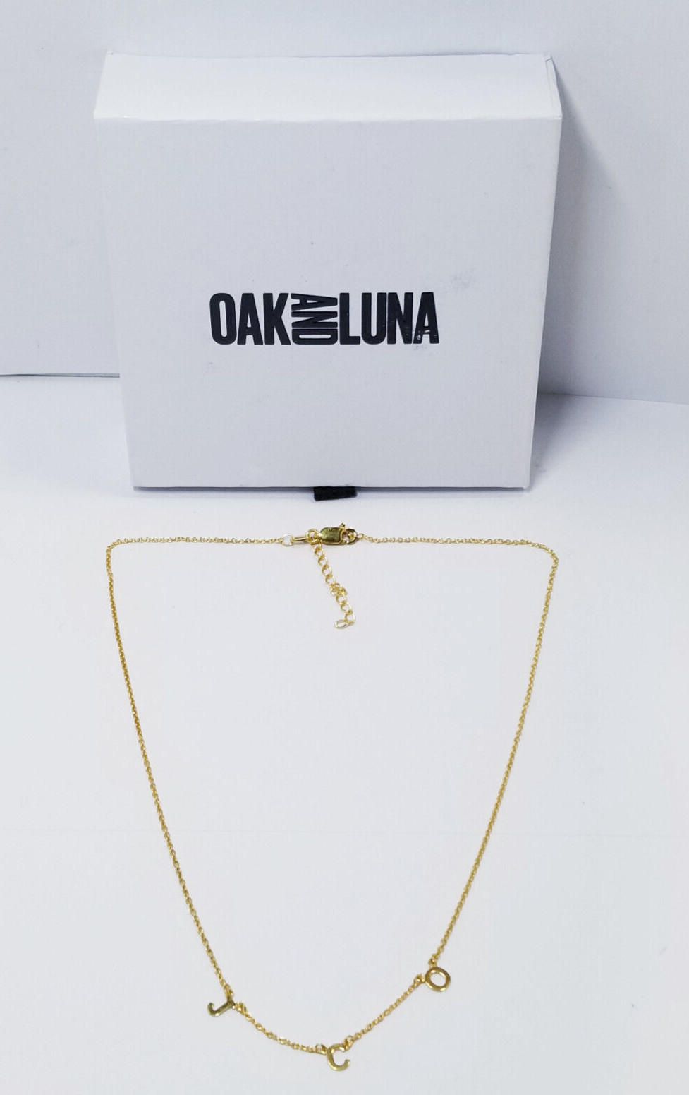 Oak And Luna Initial Necklace