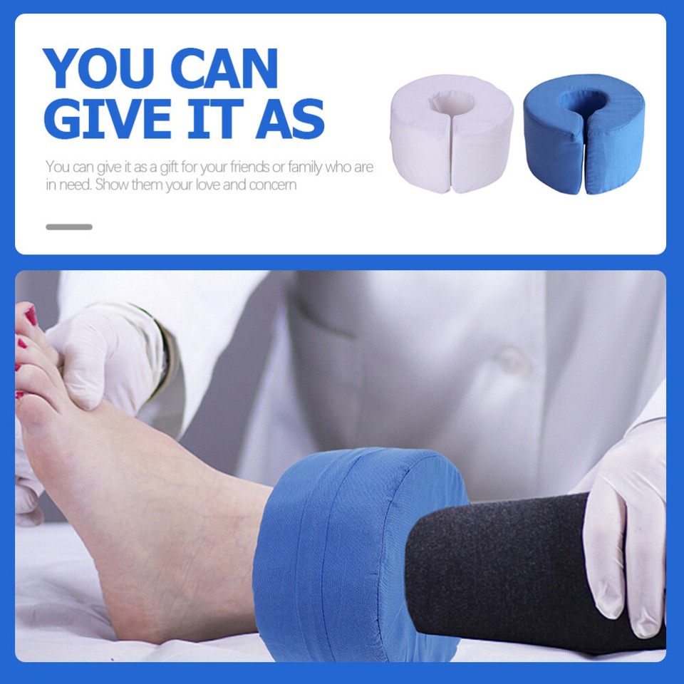 2Pcs Sponge Foot Elevation Pillow Leg Support Patient Turning Device ...
