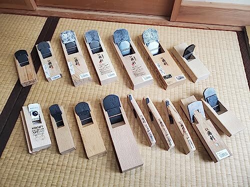 Woodworking Japanese Block Plane 42mm Manual Hand Size Mini Kanna Wood ...