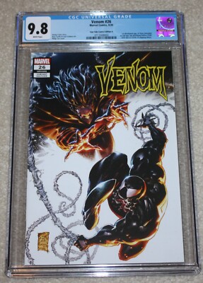 VENOM 26 CGC 9.8 PHILIP TAN SPIDER-MAN 298 HOMAGE CODEX TRADE VARIANT-A ...