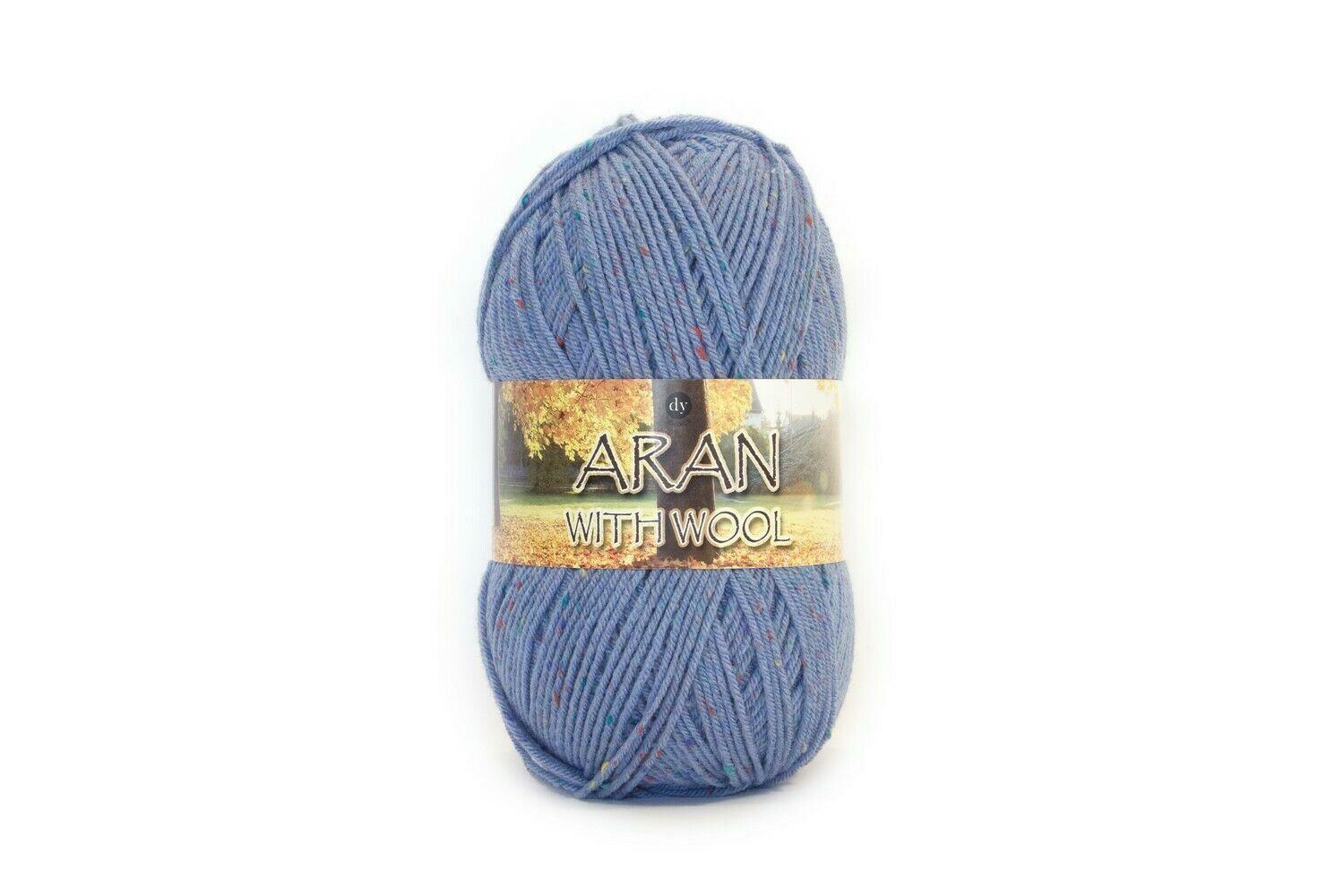 DY CHOICE Aran With Wool Knitting Yarn 100g - 621 WHARFDALE | eBay UK