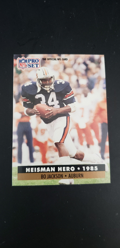 1991 PRO SET FOOTBALL HEISMAN HERO BO JACKSON | eBay