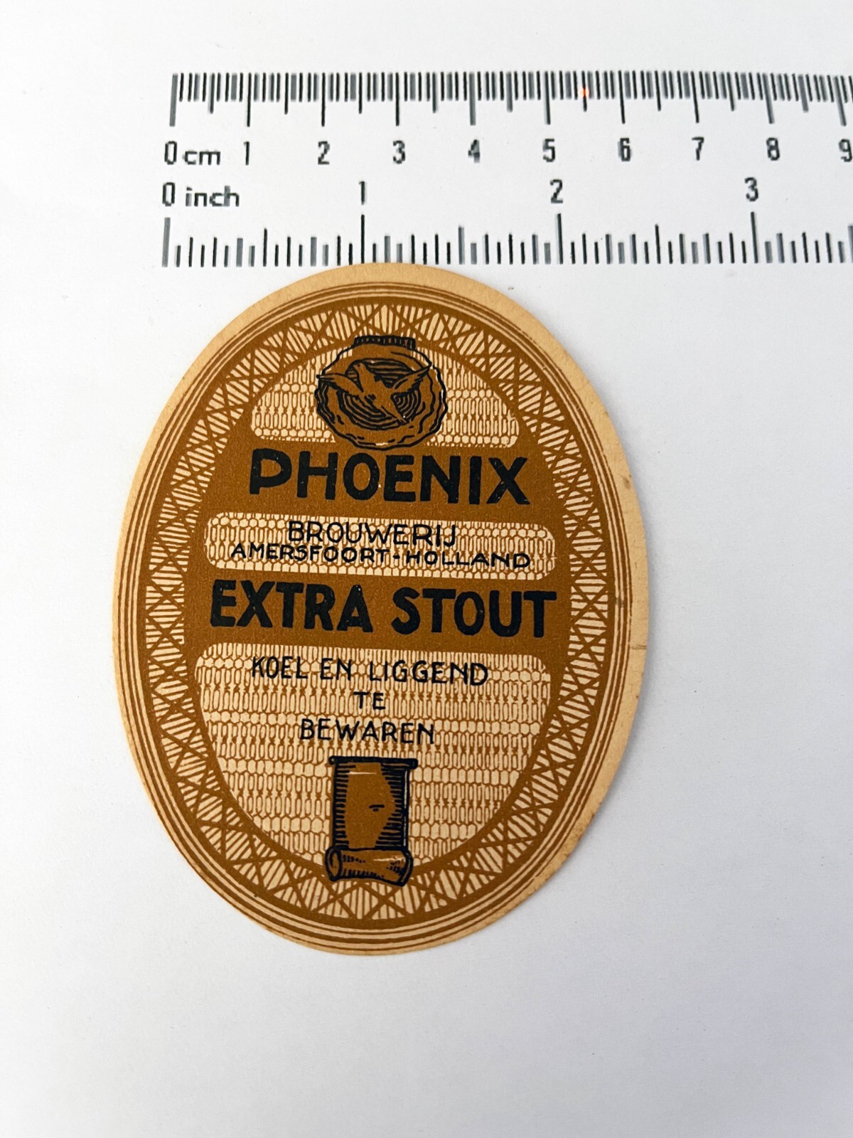 Old Beer Label Phoenix Extra Stout | eBay