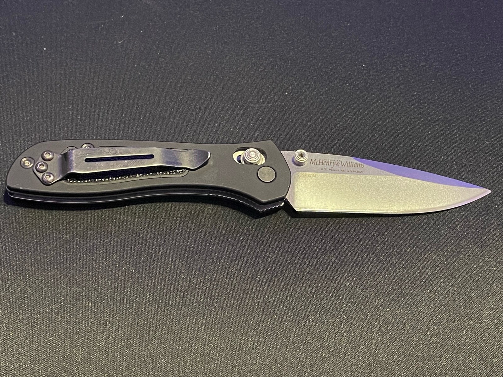 RARE/DISCONTINUED Benchmade 707 Sequel McHenry & Williams Folding Knife ...