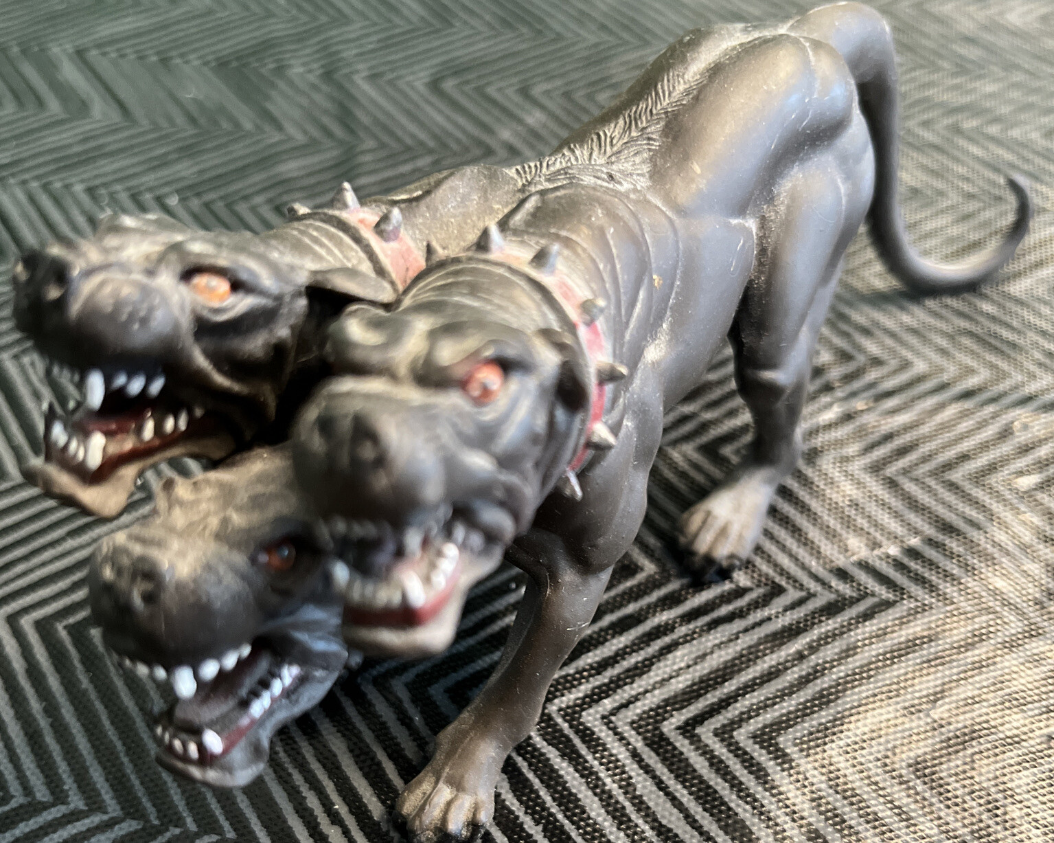 Cerberus 3 Head Dog Fantasy Figure Mythical Mythology Creatures ...