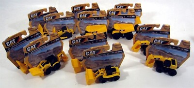 CASE OF 12 CAT Mini Machines Construction Caterpillar 5 Styles! NEW ...