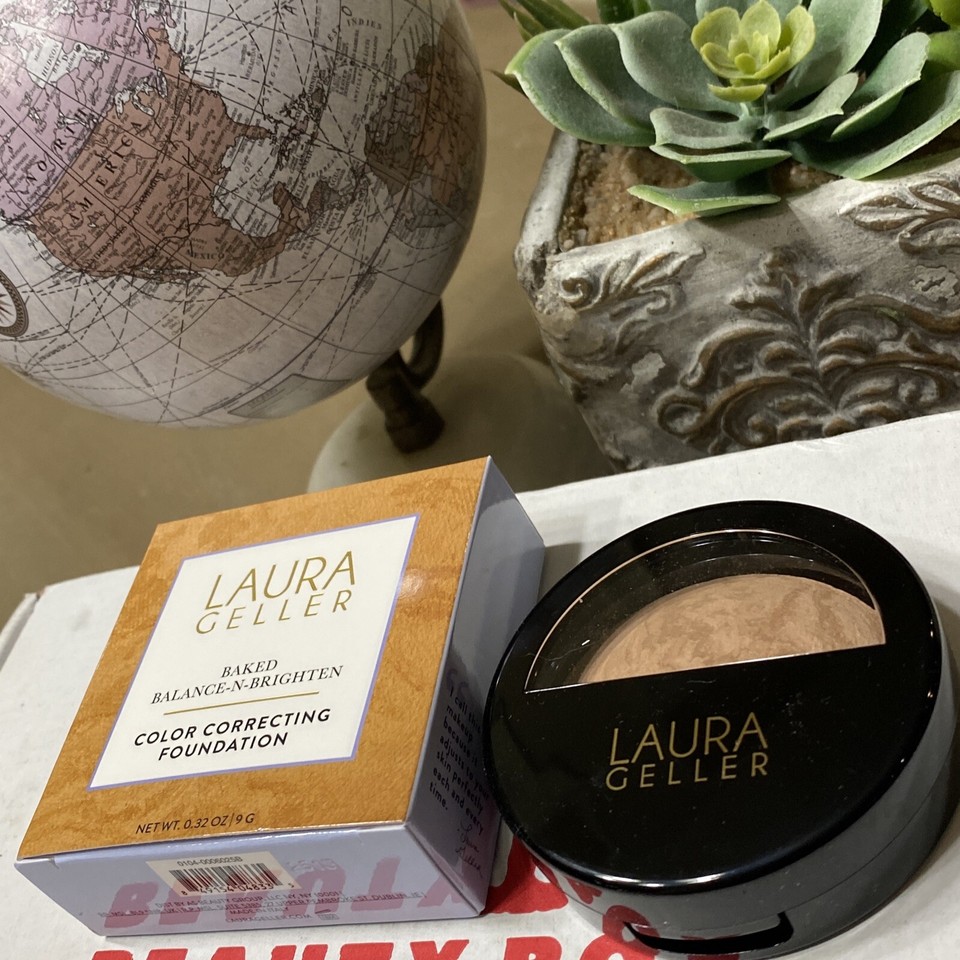 Laura Geller Golden Medium Foundation Pressed Powder - 0.32 oz | eBay