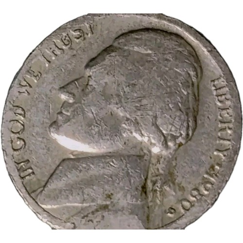 1980 D Mint Liberty Nickel Major Error | eBay