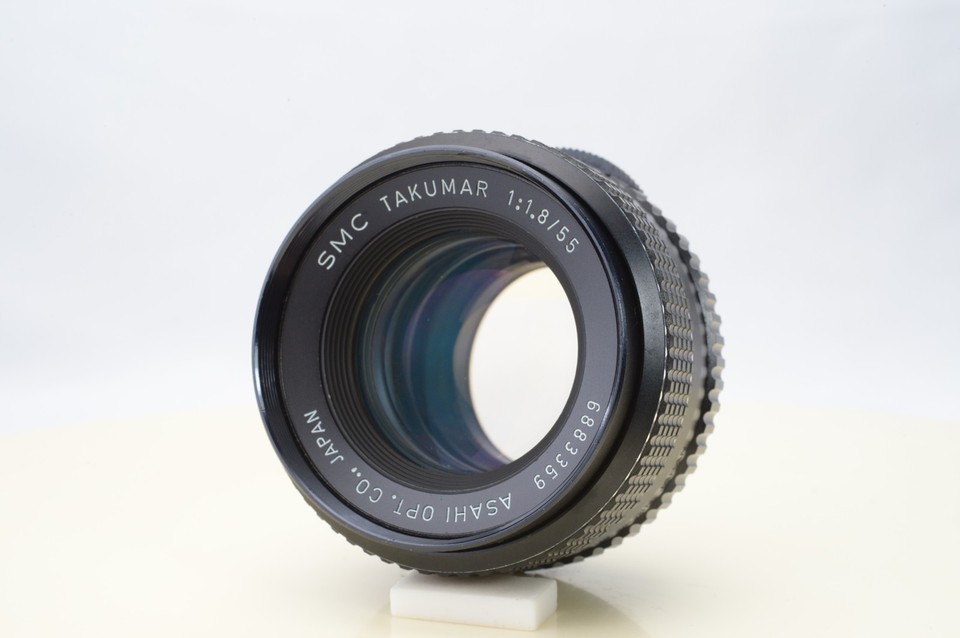 [EXC+4] ASAHI PENTAX SPOTMATIC F SPF Film Camera SMC TAKUMAR 55mm F1.8 ...
