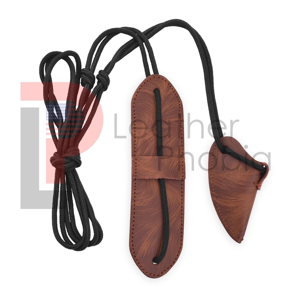 Leather Bow Stringer Brown Archery Bowstring Recurve Longbow Replace ...