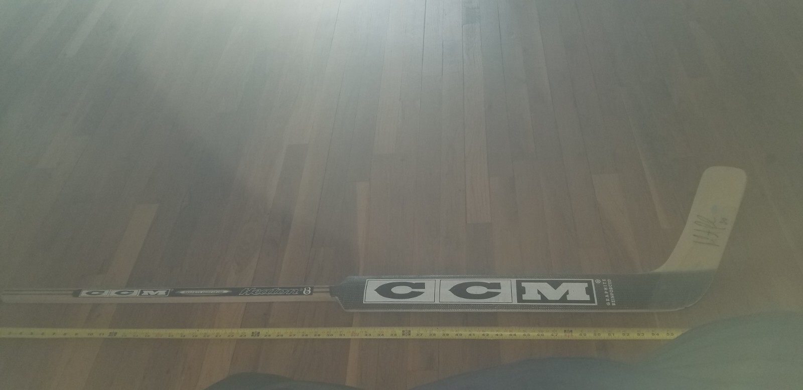 MARTIN BRODEUR HOF AUTHENTIC HAND SIGNED AUTOGRAPHED HEATER STICK ...