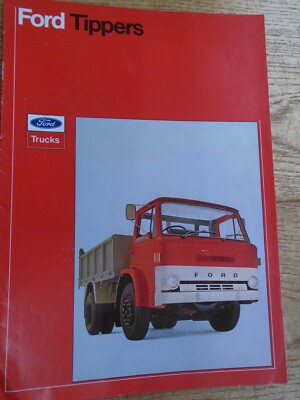Ford Tippers brochure Mar 1973 UK market | eBay UK