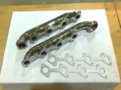 03-07 FOR Ford Powerstroke F250 F350 6.0 Stainless Performance Headers ...