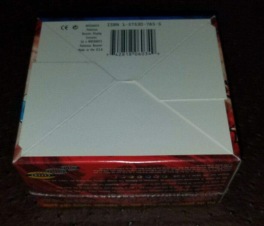 Pokemon Base Set Shadowless Booster Box (Factory Sealed) | eBay