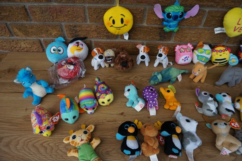 U Pick PLUSH McDonalds HAPPY MEAL Mini Stuffed Animal Ty Teenie Beanie ...