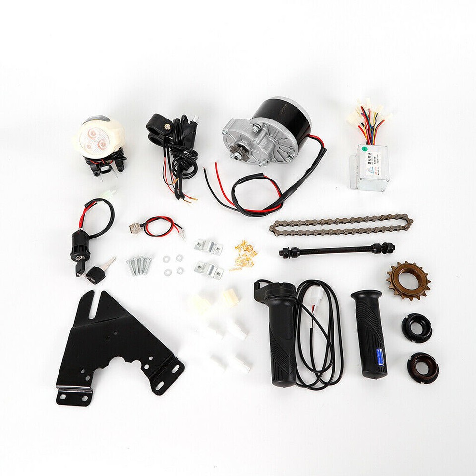 ELECTRIC BICYCLE MOTOR KIT E-BIKE CONVERSION KIT SIMPLE DIY EBIKE 22 ...