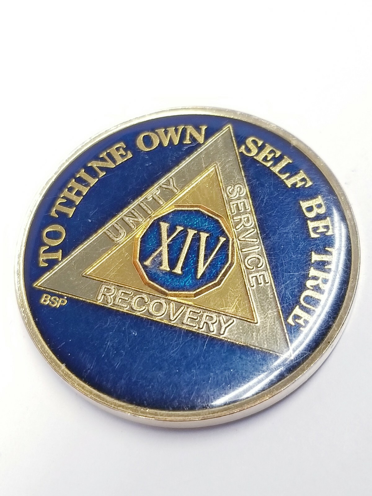 UNITY SERVICE RECOVERY TO THINE OWN SELF BE TRUE CHALLENGE COIN | eBay