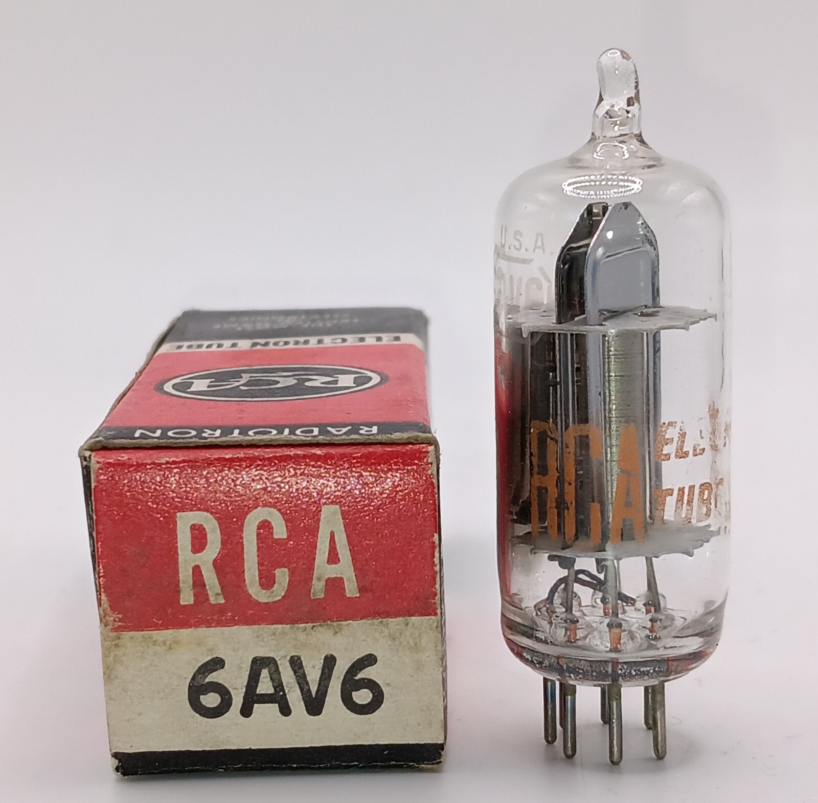 RCA 6AV6 Vacuum Tube Tested and Guaranteed for sale online | eBay