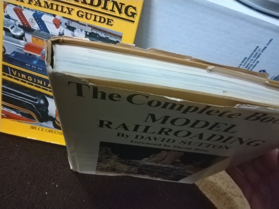 Lot of RARE VINTAGE Model Railroad Books, Manuals, Blueprints - 7 pcs ...