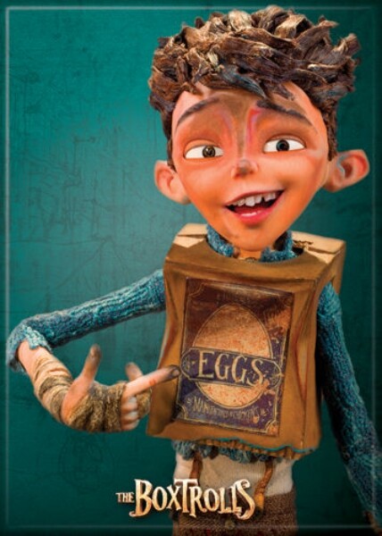 The BoxTrolls Animated Movie Eggs Standing Image Refrigerator Magnet ...
