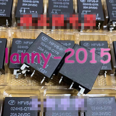 1PC New HFV6-P 024HS-QTR 24V 20A 4-pin HF authentic relay #HJ | eBay