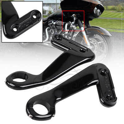 Motorcycle Front Black Fairing Support Bracket Mount For Harley 10-13 ...