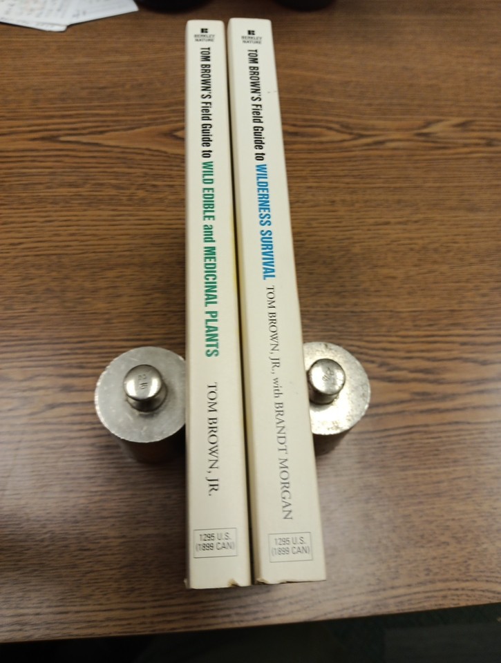 Lot of 2 - Tom Brown's Field Guide Wilderness Survival Edible Plants ...