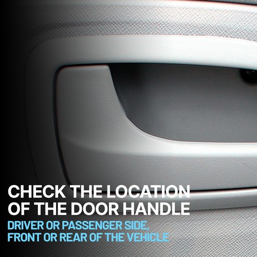 Front Left Interior Door Handle For 2007-13 Chevy Silverado 1500 4-Door ...