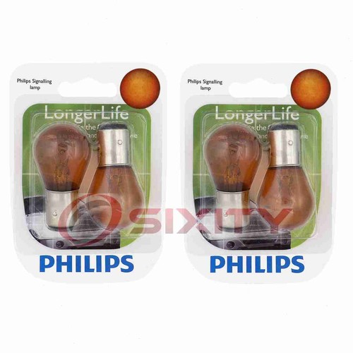 2 pc Philips Front Side Marker Light Bulbs for Oldsmobile Toronado ...