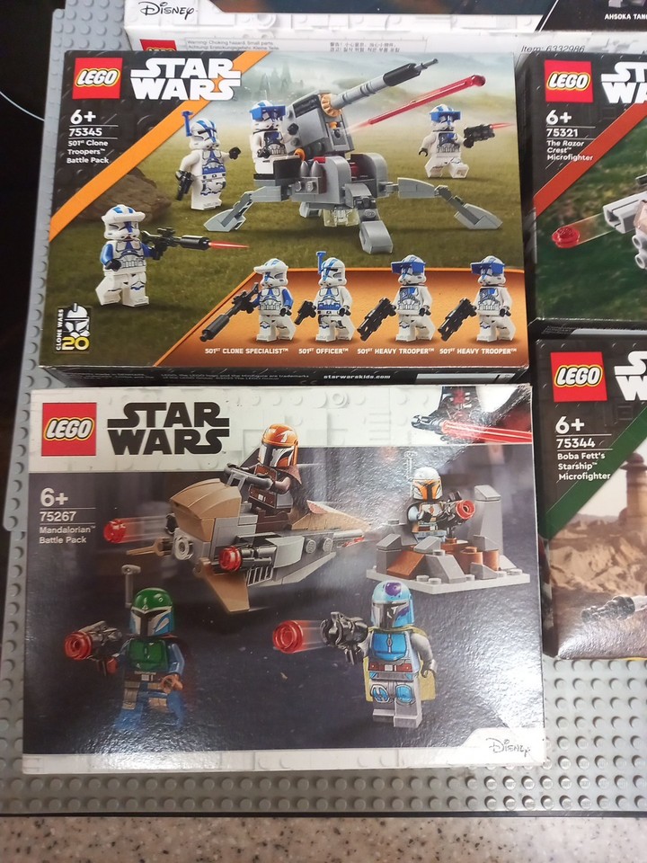 Lego Star Wars 5 New Sets 75310 75345 75321 75344 And 75267 | eBay