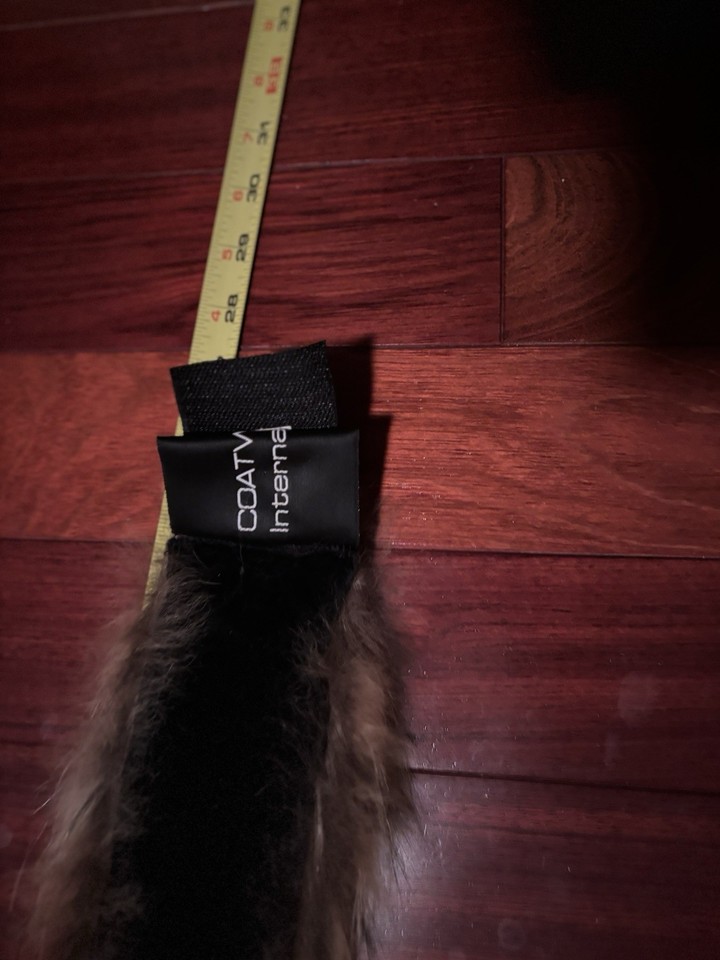 Natural Raccoon Fur Head Band / Neck Band By Coatworks Internationale ...