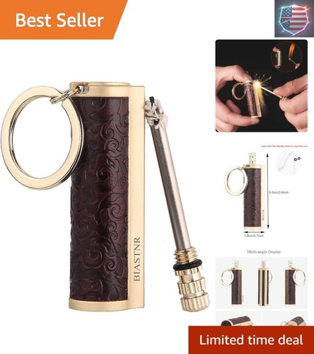 Permanent Match,Keychain Matchstick Fire Starter Immortal Lighter,Flint ...