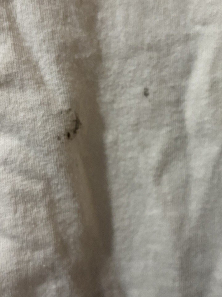 Vintage OG Abel Double sided Shirt Sculls Praying Hands Size L *READ ...