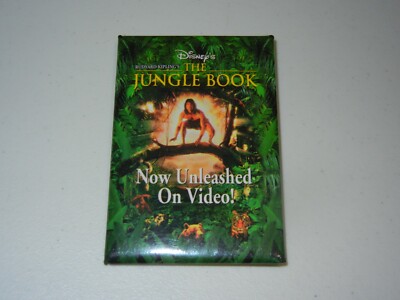 DISNEY'S THE JUNGLE BOOK NOW UNLEASHED ON VIDEO PIN BUENA VISTA ...