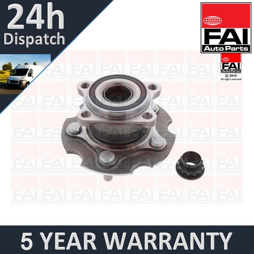 Wheel Bearing Kit Rear FAI Fits Toyota RAV4 2005- 2.0 D 2.2 2.4 2.5 ...
