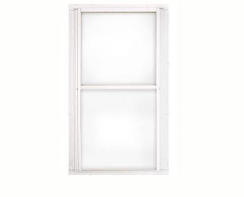 Kinrө 30" x 40" Aluminum Vertical Sliding Storm Window Attractive white ...