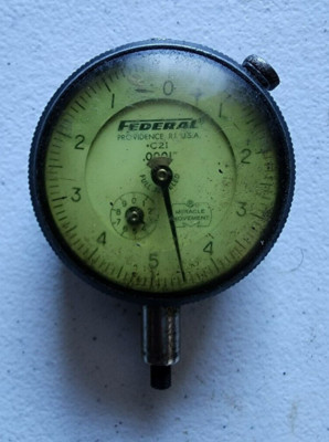 Indicators - Vintage Federal Dial Indicator