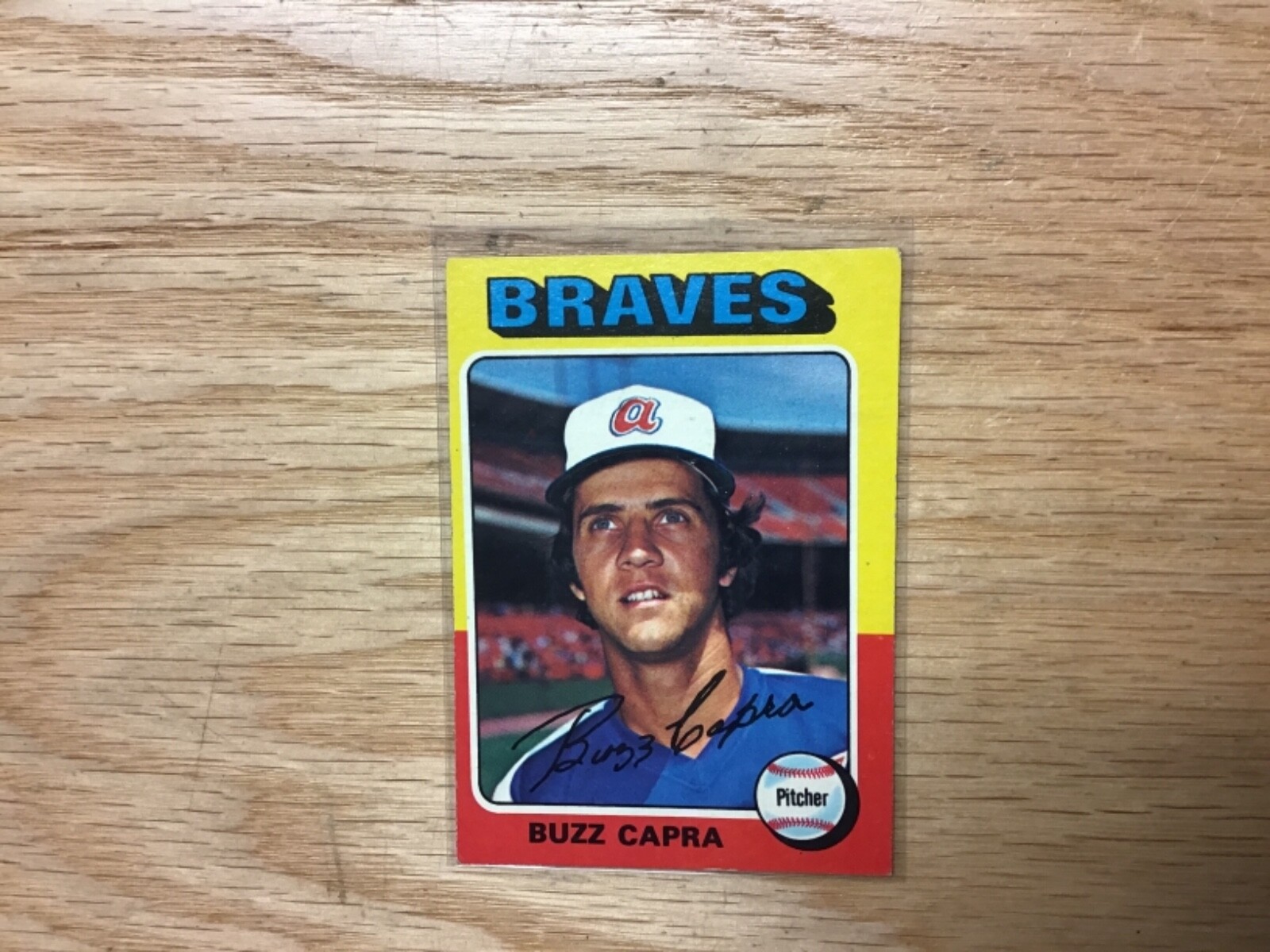 1975 Topps Buzz Capra Atlanta Braves Card #105 | eBay