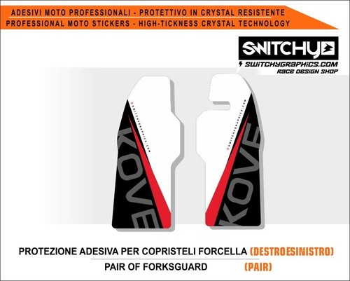 Adhésifs Bottes Tige " A5 " pour KOVE 450 RALLY - Stickers Autocollants ...