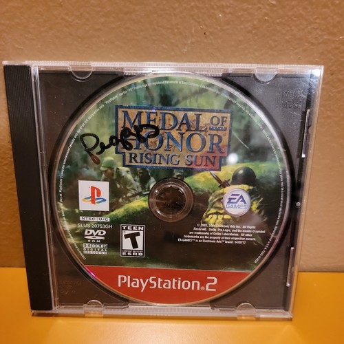 Medal Of Honor Rising Sun PS2 (Sony PlayStation 2) Game - DISC ONLY ...
