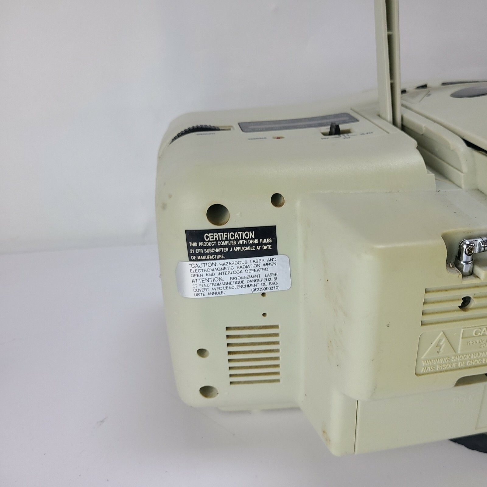 CALIFONE 2395AV CD Player Dual Cassette VTG Tape Deck Player Shop Man ...