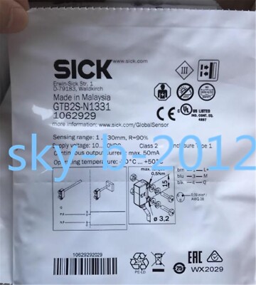 1 pcs NEW IN BOX SICK Photoelectric switch sensor GTB2S-N1331 1062929 ...